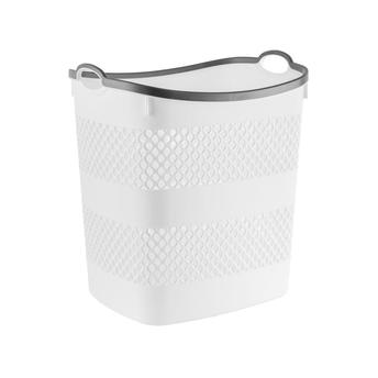 Shop cleany genie Multi-Purpose Plastic Laundry Basket, A40-912-W (50 L ...