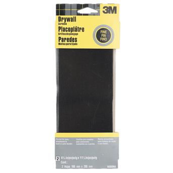 Shop 3M Drywall Sanding Screens, Fine Grit (10.6 x 28.5 cm) Online ...