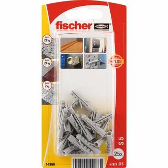 Buy Fischer Expansion Plug, S5 Pack (25 Pc.) Online in Dubai & the UAE|ACE