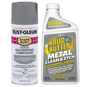 Shop Rustoleum Stops Rust Cold Galvanizing Compound Spray (454 g ...