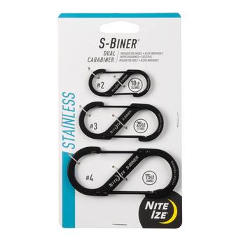 Shop Nite Ize S-Biner Stainless Steel Dual Carabiner Combo Pack (3 Pc ...