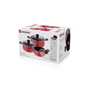 Shop Bergner Bellini Non-Stick Aluminium Cookware Set (6 Pc.) Online ...