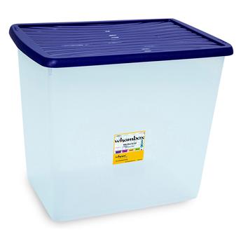 Buy Wham Plastic Storage Box (90 L, Clear & Blue) Online in Dubai & the ...