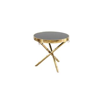 Buy PAN Emirates Aswat Glass Round End Table (60 x 60 x 56 cm) Online ...