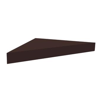 Buy Danube Home Triangle MDF Corner Shelf (35 x 35 x 3.8 cm) Online in ...