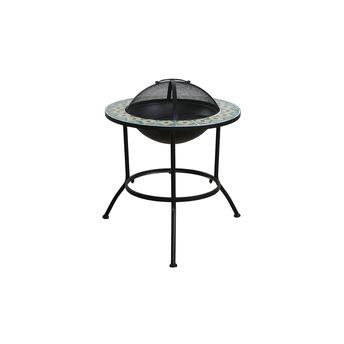 Buy Pan Emirates Fabrilla Metal & Stone Fire Pit W/Barbecue (60 x 60 x ...