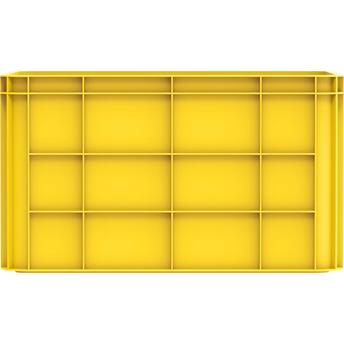 Shop Cosmoplast Plastic Storage Crate (71.5 L, Yellow) Online - ACE UAE