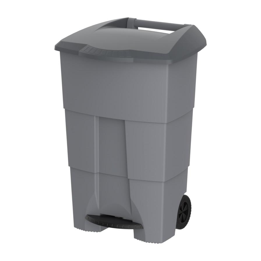 Buy Cosmoplast Step-On Waste Bin W/ Lid, IFHHXX317 (125 L) Online in ...