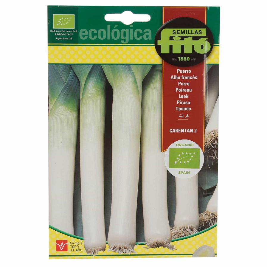 Buy Semillas Fito Organic Leek Carentan Seed Pack Online in Dubai & the ...