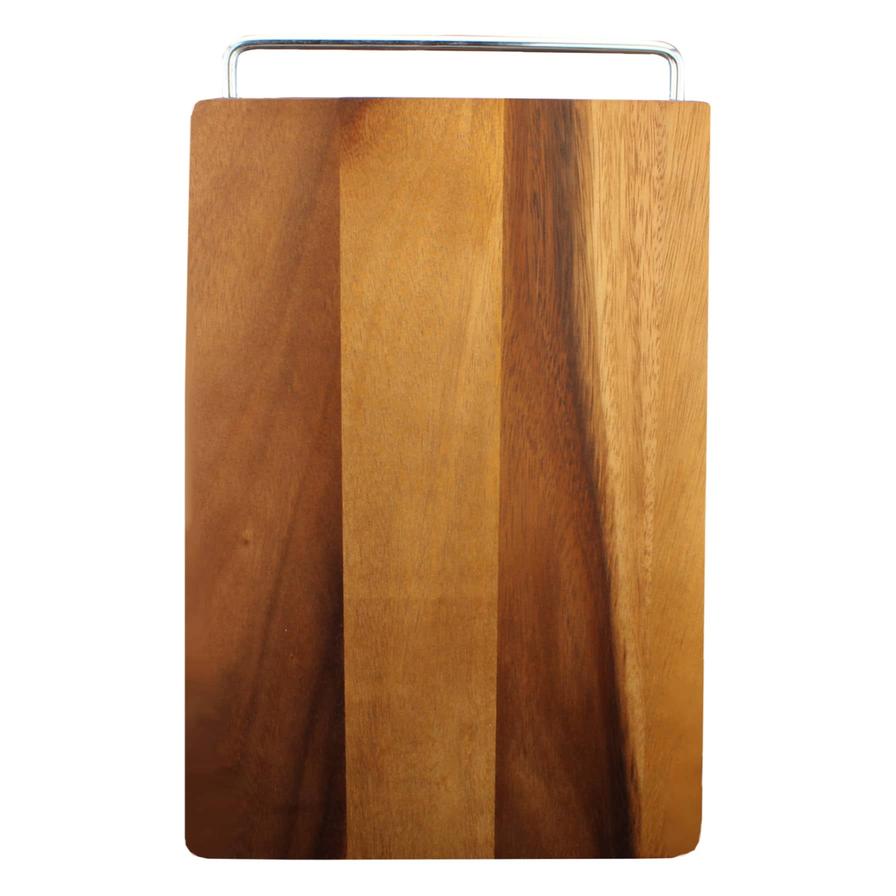 Shop Billi Acacia Wood Cutting Board, ACA-9MF (35 x 22 x 7 cm) Online ...