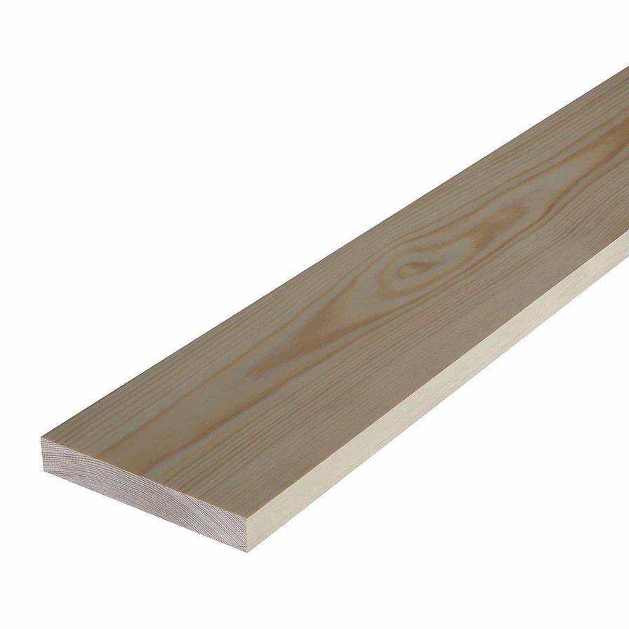 Buy Cheshire Mouldings Smooth Square Edge Pine Stripwood (21 x 92 x 900 ...