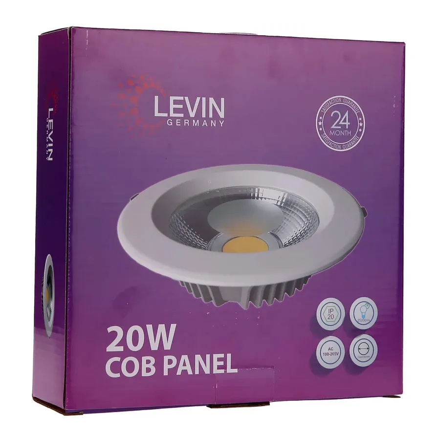Buy Levin LED Panel Light (200 mm, 20 W, Warm White) Online in Dubai & the UAE|ACE