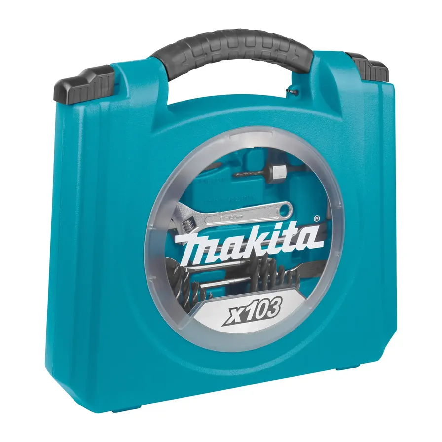 Shop Makita Hand Tool & Drill Bit Set W/Case, D-42341-5 (103 Pc ...