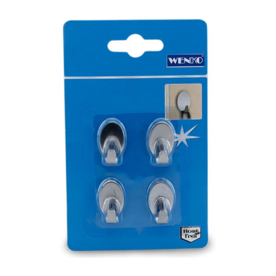 Buy Wenko Stainless Midget Steel Hooks (Pack of 4) Online in Dubai ...