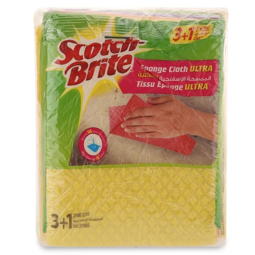 Buy 3M Scotch Brite Sponge Cloth Ultra Combo Pack Online in Dubai & the ...