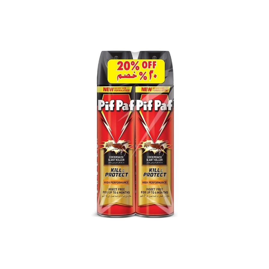 Buy Pif Paf Cockroach & Ant Killer (400 ml, Pack of 2) Online in Dubai ...