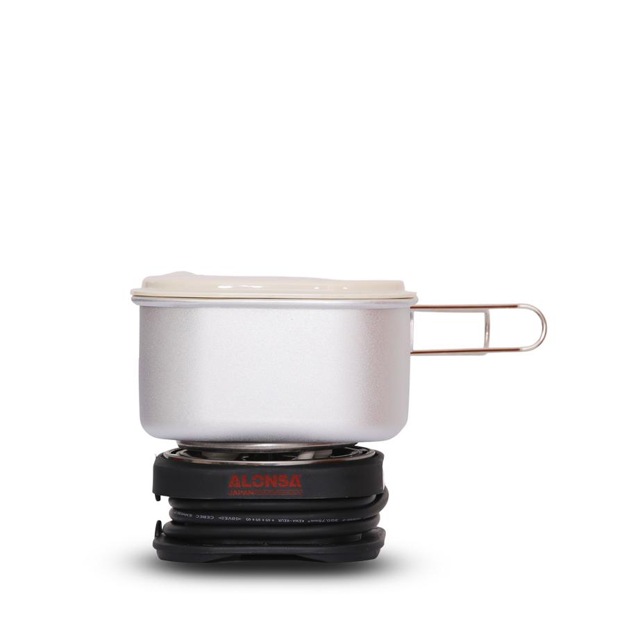 Shop ALONSA Electric Travel Cooker, AL-700 TC (350 W) Online - ACE UAE