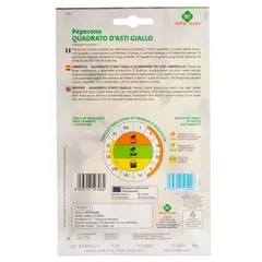Shop Royal Seeds Quadrato d'Asti Giallo Pepper Seeds Online - ACE UAE
