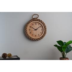 Buy Pan Emirates Sailor Rope Plastic Wall Clock (32 x 4 x 41 cm) Online ...