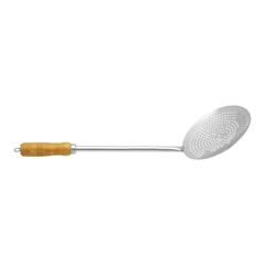 Shop Raj Stainless Steel Skimmer Spoon W/Wooden Handle (60 cm) Online ...