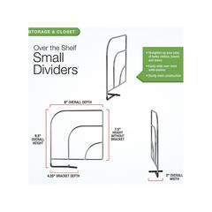 Buy Spectrum Over-The-Shelf Peggable Divider Set (Small) Online in ...
